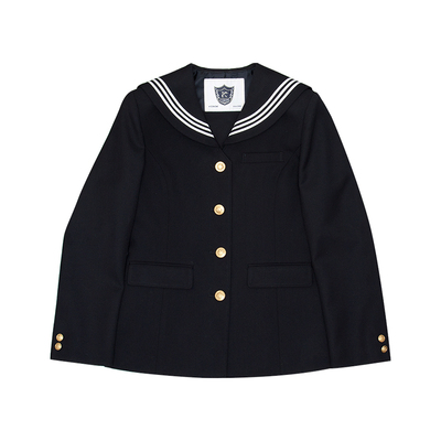 jk日系海军领羊毛水手服外套