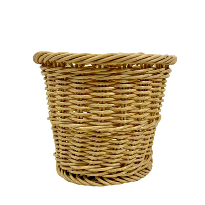 手工编织花盆花篮带防水膜