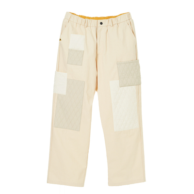 FUTUREMADE小屁孩绗缝补丁长裤