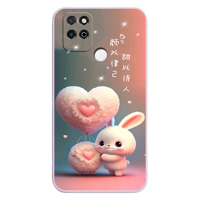 honor荣耀play5T手机壳KOZ-AL40保护套硅胶软壳kozal40男女款防摔全包—an40软胶外壳可爱卡通新款高级感兔子