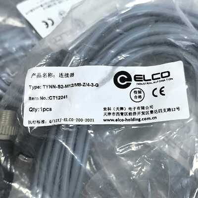 宜科ELCO连接器TYNN-S2-M12/MB-Z/4-3-