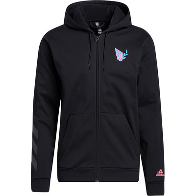 Adidas/阿迪达斯正品 W.N.D. 男子连帽运动风衣夹克外套 GF3998