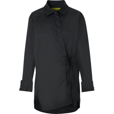 【折扣】Marques' Almeida 秋冬女系带细节棉质府绸衬衫