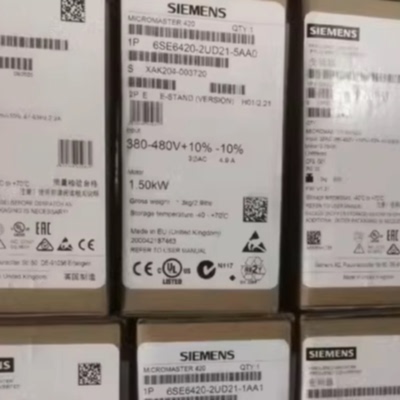 议价西门子mm440变频器0.5KW6SE6440-2UD15-5AA1/6SE64402UD155AA