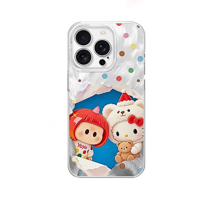 波点破纸yoyo适用于iPhone18promax/iPhone17pro手机壳华为mete80一加13磁吸vivoS30羽纱红米K80小米17OPPO
