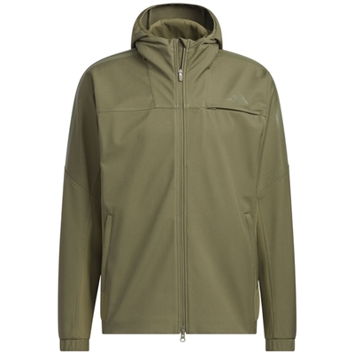 滔搏adidas阿迪达斯男子户外运动休闲连帽外套梭织夹克KA1305