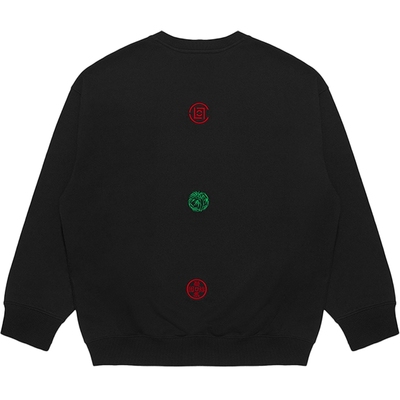 CLOT竹林深处圆领卫衣