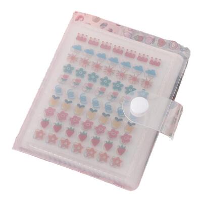 迷你deco贴纸本收纳册学生可爱卡通小鼻嘎镭射星星手帐素材装饰贴