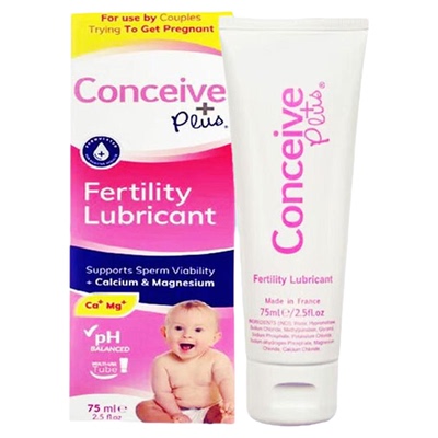 法国碱性conceive Plus小天使润滑剂助孕备孕润滑剂 75ml