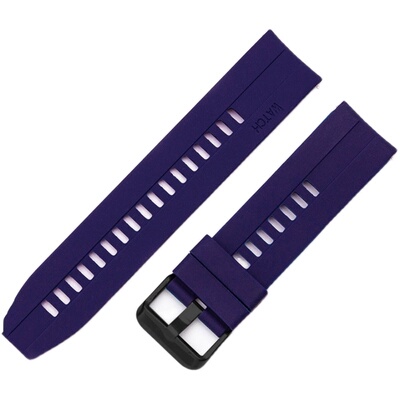 适用华为gt2/3pro表带watch3/2硅胶荣耀magic2表链46运动GT1智能44mm手表替换带GT保时捷20女款2e/42表带gs