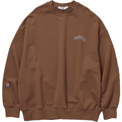 nauticawhitesail日系圆领卫衣