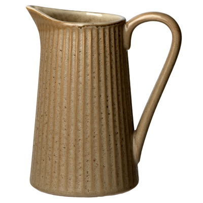 冷水壶家用日式竖纹陶瓷壶