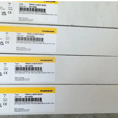 议价TURCK图尔克I/O 模块 TBEN-L5-8DIP-8DOP 6814086全新原装正