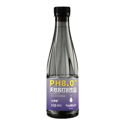 【400ml*24瓶】天然苏打水整箱特价无糖0脂0汽弱碱性PH8.0饮用水