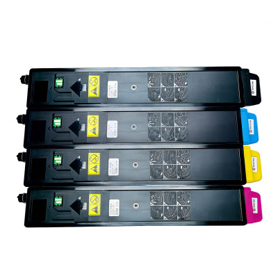 适用京瓷ECOSYS M8124cidn粉盒TK8118墨粉盒打印机黑蓝红黄色彩色硒鼓tk8128碳粉仓m8130cidn复印炭粉组件青
