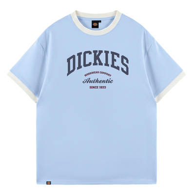 Dickies撞色宽松纯棉短袖T恤女