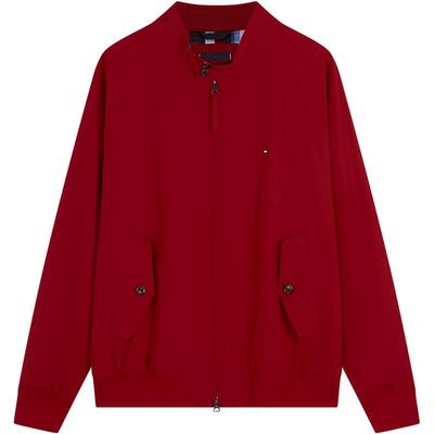 Tommy男装立领宽松哈林顿夹克