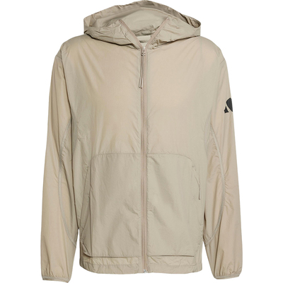 Adidas/阿迪达斯正品新款男士梭织休闲透气宽松连帽外套JF3293