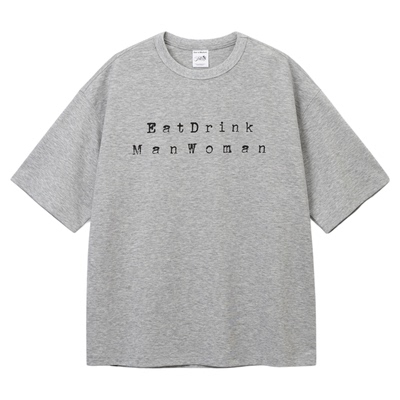 SUPERTOFU 做旧字体标语 舒适抗皱 新疆棉短袖T恤 AW25