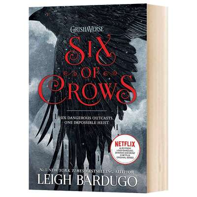 华研原版 乌鸦1 英文原版小说 Six of Crows Book 1 英文版进口原版英语书籍 Leigh Bardugo