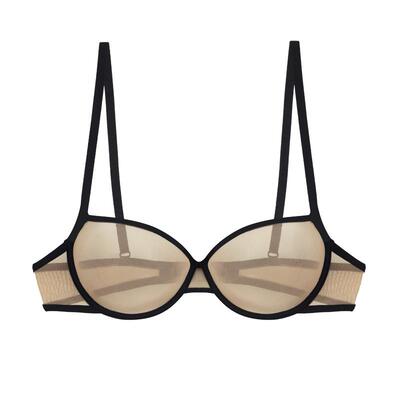 HERSENSES/何识网纱钢圈文胸