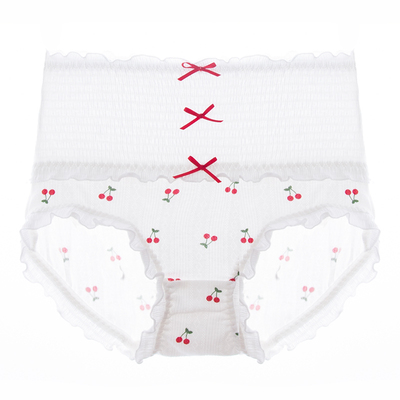 高腰婴儿棉大码抗菌内裤女