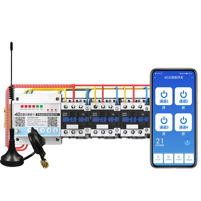 鱼塘增氧机4G手机遥控开关APP控制220380V无线远程水泵智能控制器