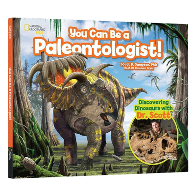 英文原版 精装 You Can Be a Paleontologist 你可以成为古生物学家 与斯科特博士一起发现恐龙 精装 英文版 进口英语原版书籍