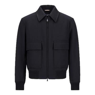 HugoBoss男士薄款夹棉夹克棉服