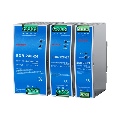 开关电源12/24V导轨EDR-120