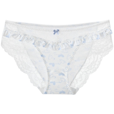 3件159|商场同款MYBODY新款三角裤中低腰甜美纯欲性感蕾丝内裤女