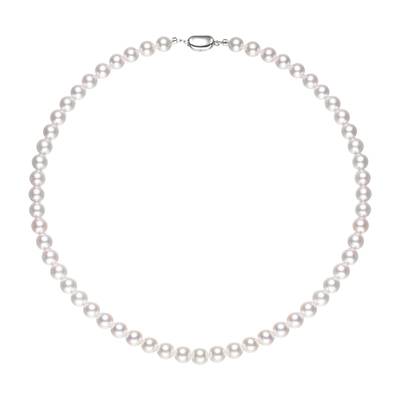 海水akoya珍珠极光樱花粉项链