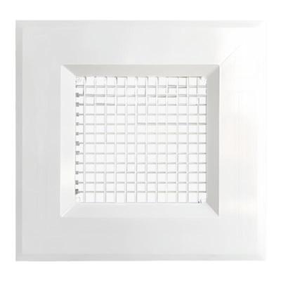 石膏板铝扣板排风口双层百叶华旗