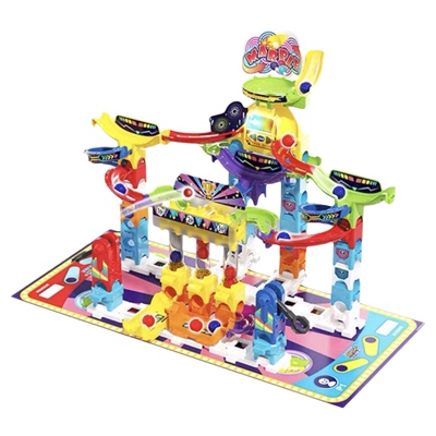 【伟易达正版】弹珠轨道闯关玩具