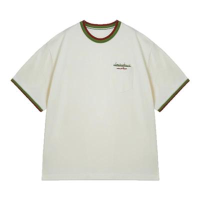 UMAMIISM重磅圆领口袋短袖T恤