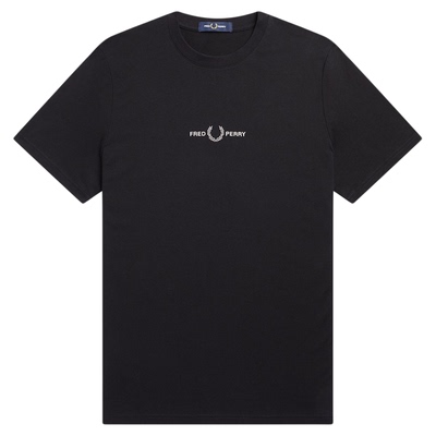 FREDPERY麦穗刺绣纯棉短袖T恤