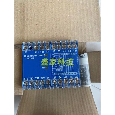 议价正品德国施莱西尔SN01002安全继电器SNO100224现货询价