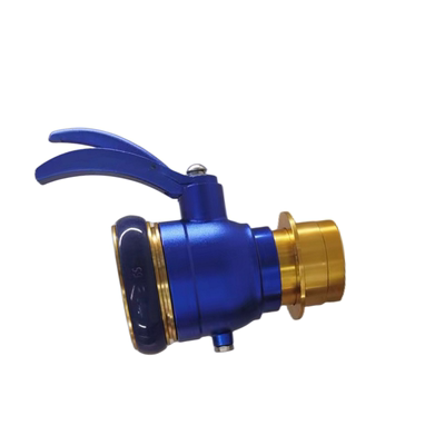 消防比武铝镁合金65快速止水器