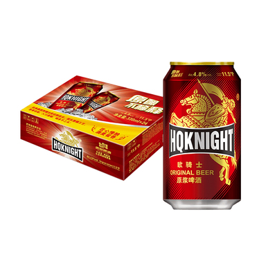 惠泉欧骑士啤酒到手共108罐
