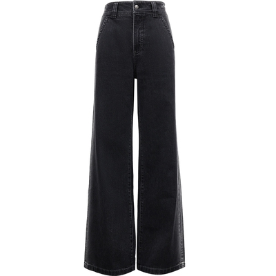 ONLY高腰直筒裤长裤牛仔裤