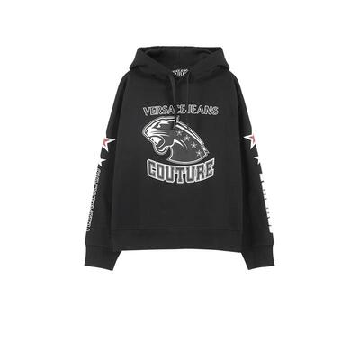 范思哲连帽长袖卫衣运动衫