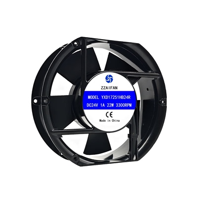 全新正品24V变频器散热风扇YXD17251HB24R/12R 17CM机箱轴流风机