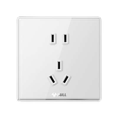 公牛亚克力超薄开关插座G70金