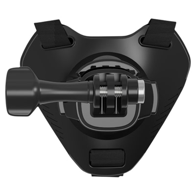 运动相机头盔下巴支架