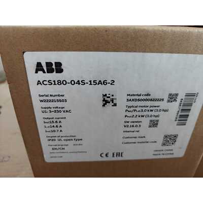 议价ABBACS18004S15A62变频器适用