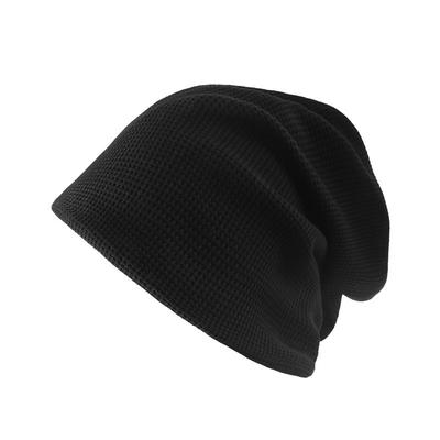 秋冬针织保暖堆堆帽显脸小