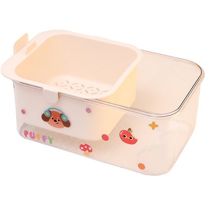 懒人追剧零食盒水果沥水篮