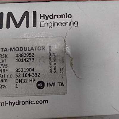 IMI  TA-Modulator 压力无关型平衡控—议价