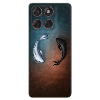 国潮八卦图适用摩托罗拉edge60pro手机壳50/40/S30/G86G85G84G75G56G55G54太极中国风道家男款个性软