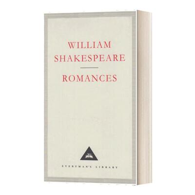 Romances 莎士比亚晚期戏剧 暴风雨、伯里克利、冬天的故事、辛白林 Everyman精装版